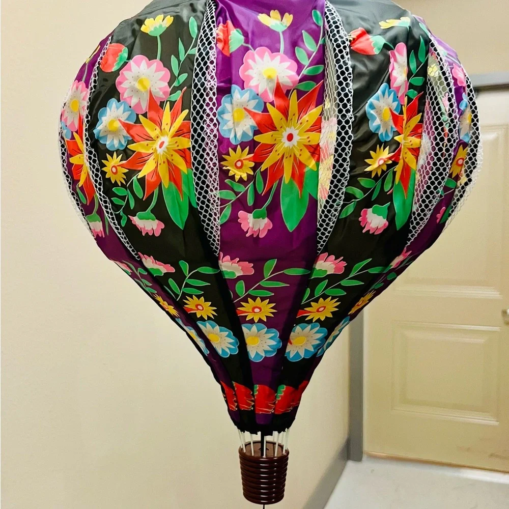 Other | Colorful Hot Air Balloon Wind Spinner | Poshmark